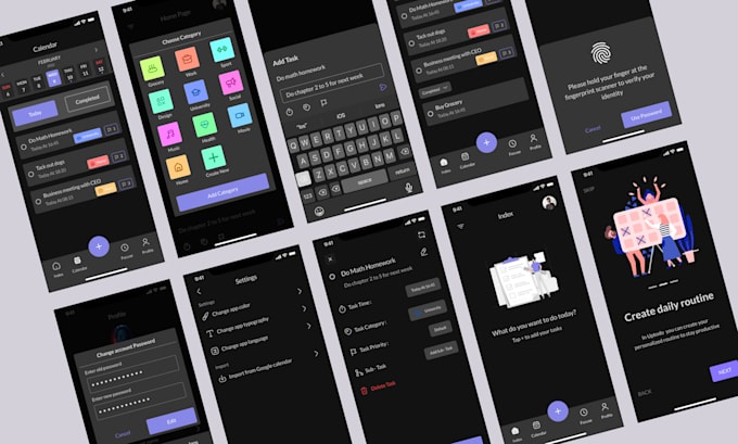 Do custom ui ux design for engaging user interfaces by Lioneladjei | Fiverr