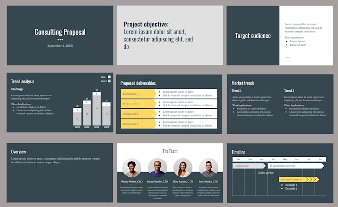 Create a modern powerpoint or prezi presentation by Ashanniwanthaek ...