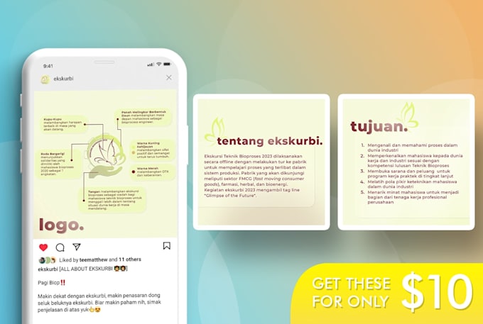 Design engaging carousel posts for your social media by Jasmineikra ...