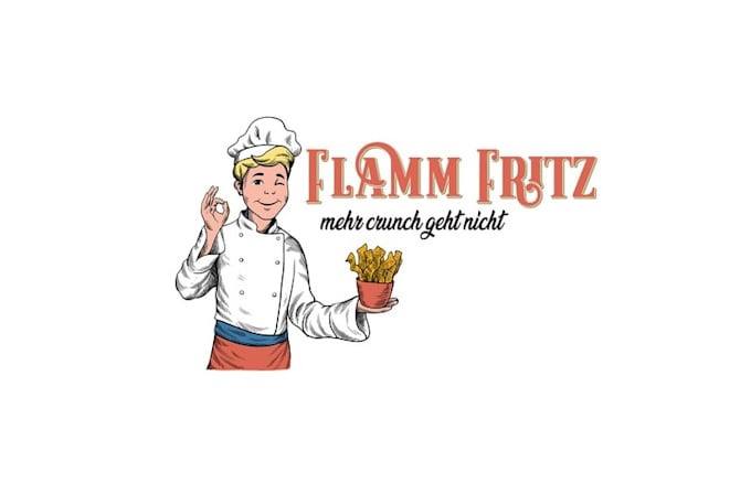 Design fritz young bakery boy cheeky logo by Irene_kendrick | Fiverr