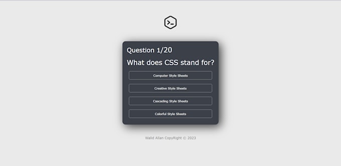 Html Css Javascript Programing By Walidallan Fiverr