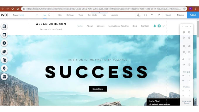 Design a beautiful wix websites with unlimited revisions by Danuja ...