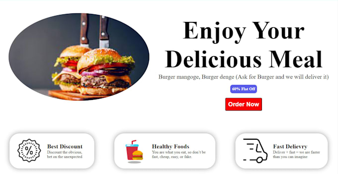 Design a responsive html css js bootstrap website for you by Eman_digi | Fiverr