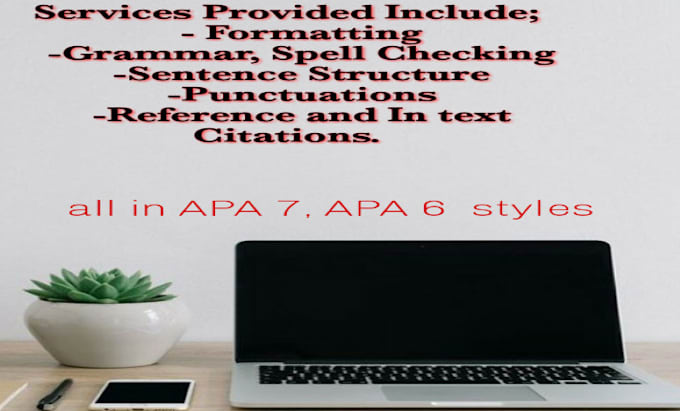 Improve your documents in apa style proofreading and editing by ...