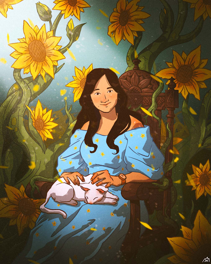 Illustrate a comic style portrait of you by Marxfidel | Fiverr