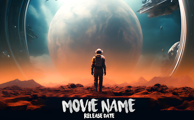 Design original movie poster, cover, or flyer in any style by ...