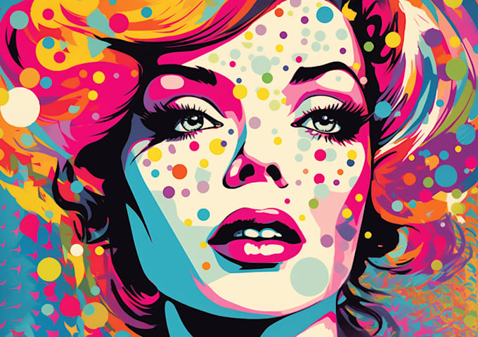 Draw pop art cartoon style from your photo by Leonellkelley | Fiverr
