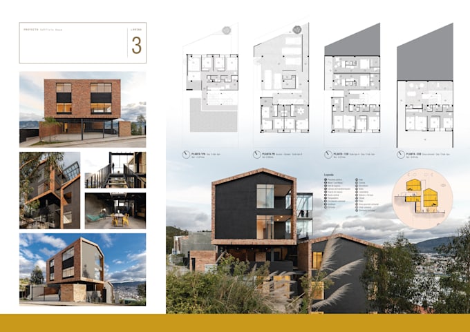 Create architecture design boards panels or posters by Jd_art00 | Fiverr