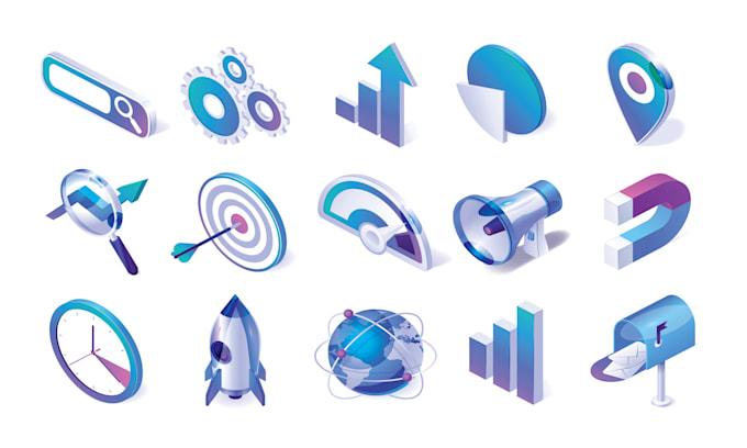 Create awesome vector icon designs by Logocreator17 | Fiverr