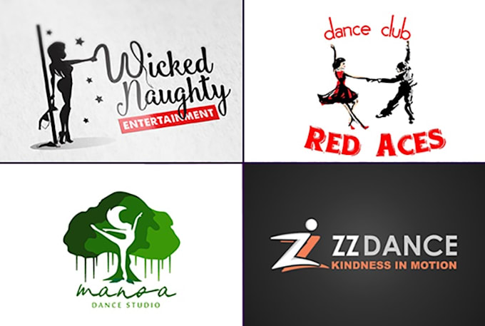 Make attractive dance studio logo design by Kathleen_weber | Fiverr