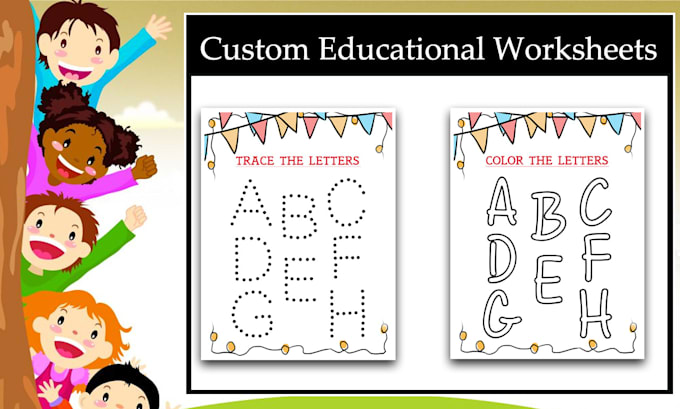 Design custom educational worksheets for your kids by Designerzainii ...