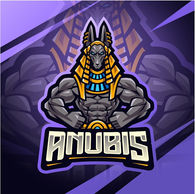 Design super modern anubis esport logo by Ronny_reilly | Fiverr