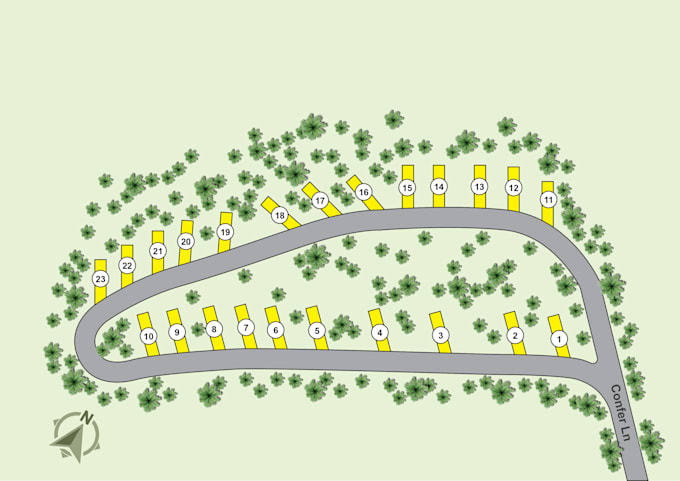 Illustration a site plan, subdivision plan or any vector art by ...