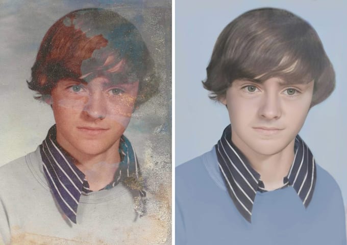 Restore old photos, fix, repair and colorize in 24 hours by Rakim07 ...