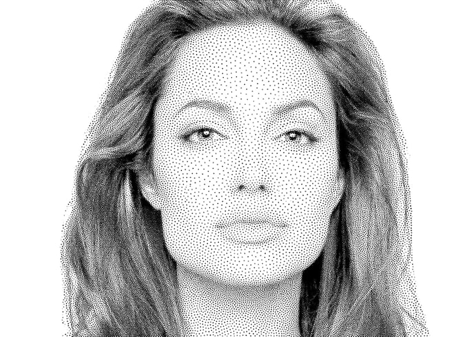 Create stipple portrait from your photos by Faceink | Fiverr