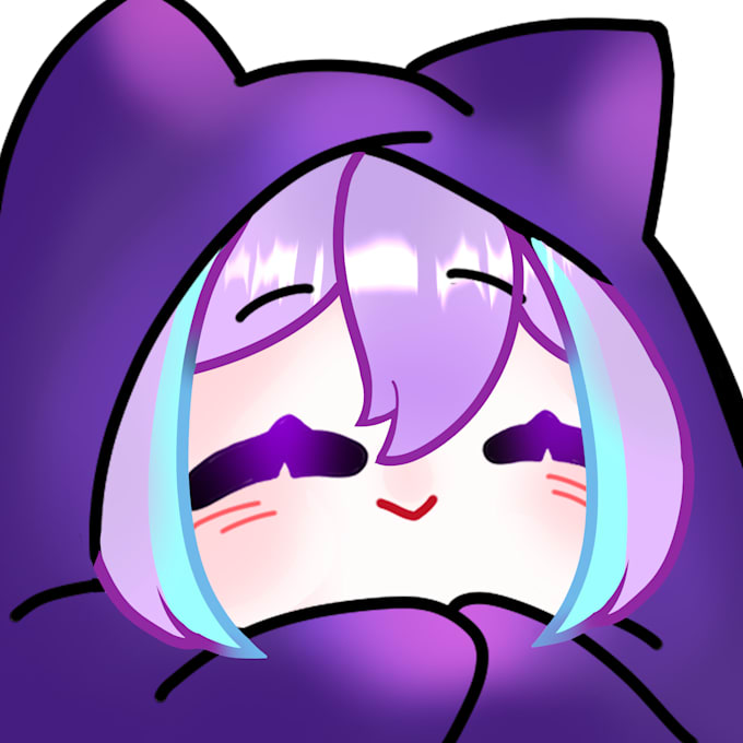Emotes twitch cute vtuber by Ariluh | Fiverr
