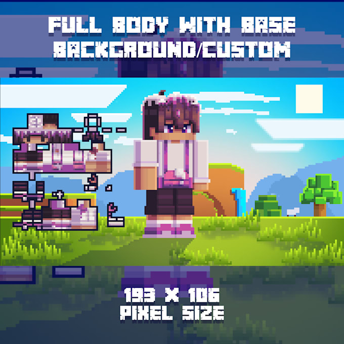 Do ur pixelart minecraft profil picture by Jeacraft | Fiverr