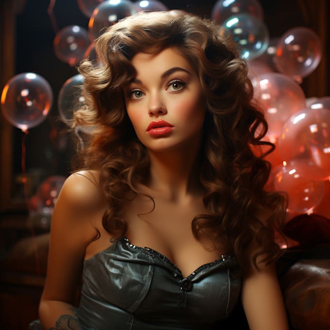 Make Hot Pin Up Girl Illustration By Chimauchechee Fiverr