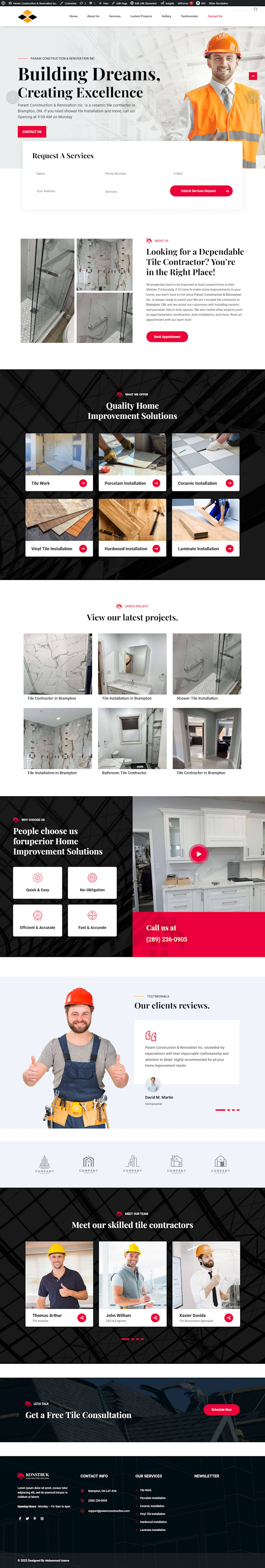 Design, redesign, build, rebuild, clone, edit, fix or revamp wordpress website by Osamah_dev ...