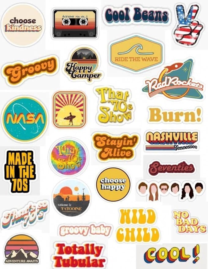 Do amazing custom sticker designs for you by Edit_mater | Fiverr