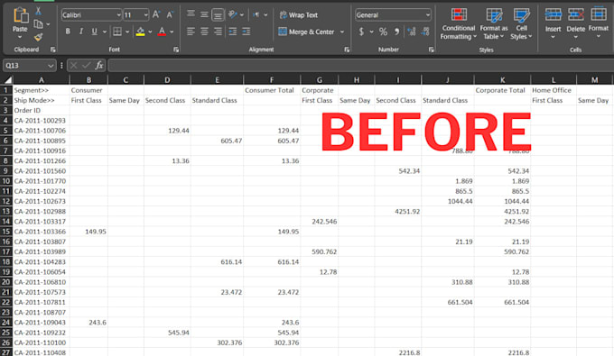 Clean, separate, organize, merge and format data in excel by ... Clean, separate, organize, merge and format data in excel by ...