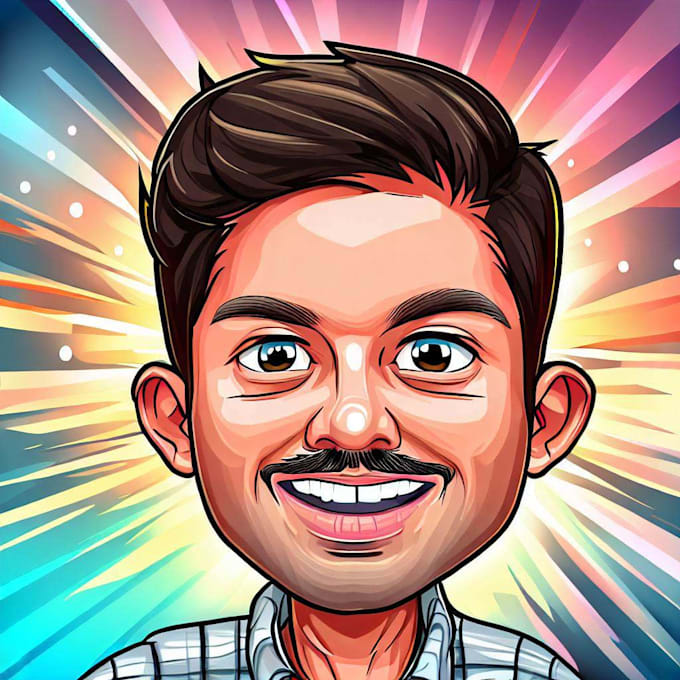Draw cute cartoon caricature by Subling_hidsi | Fiverr