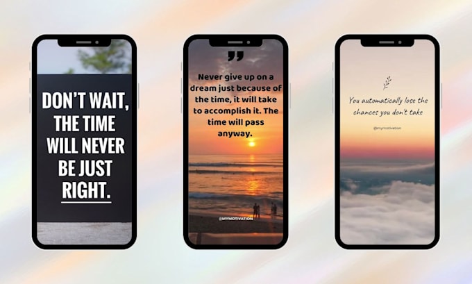 Create motivational quotes youtube shorts, instagram reels by Avleena ...