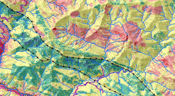 Do landslide mapping using gis by Icee_pk | Fiverr