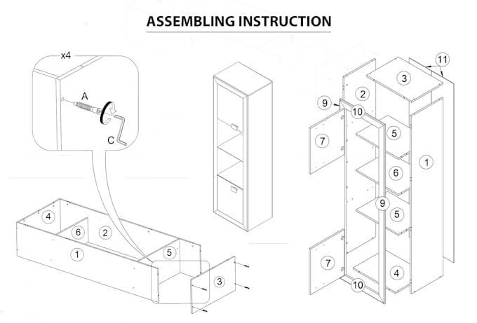 Do assembly or installation instructions, user manual, guide by ...