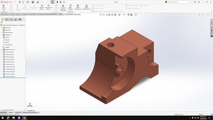 Create 3d models and design mechanical products in solidworks by Ulises ...