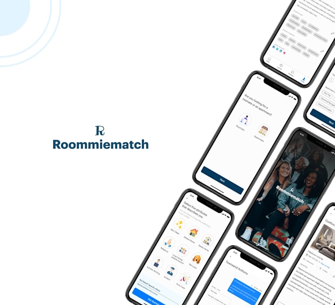 Do a modern mobile app ui ux design app prototype with figma by Ric0001 | Fiverr