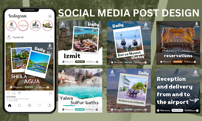 Design creative social media posts by Azharbabel | Fiverr