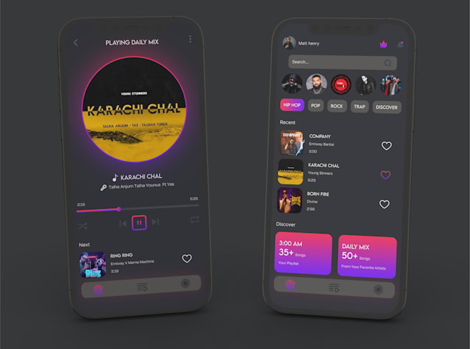 Design your mobile application using figma by Syeedshahzaib | Fiverr