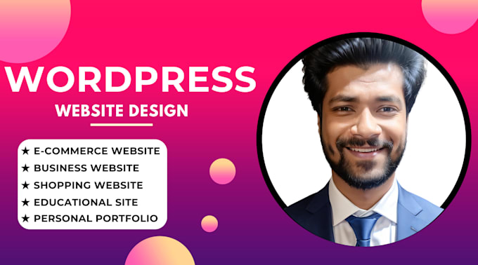 Develop A Modern Mobile Responsive Wordpress Website Design By Myself Rion Fiverr