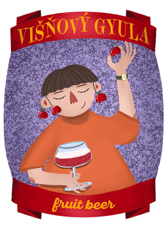 Create cartoon illustrations for labels or flyers by Irapanchenko | Fiverr