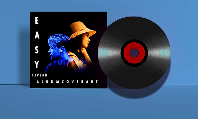 Make single album cover art design, album cover artwork, album cover ...