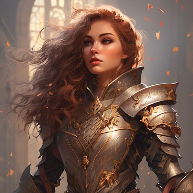 Draw realistic digital fantasy portraits by Rutsufly | Fiverr