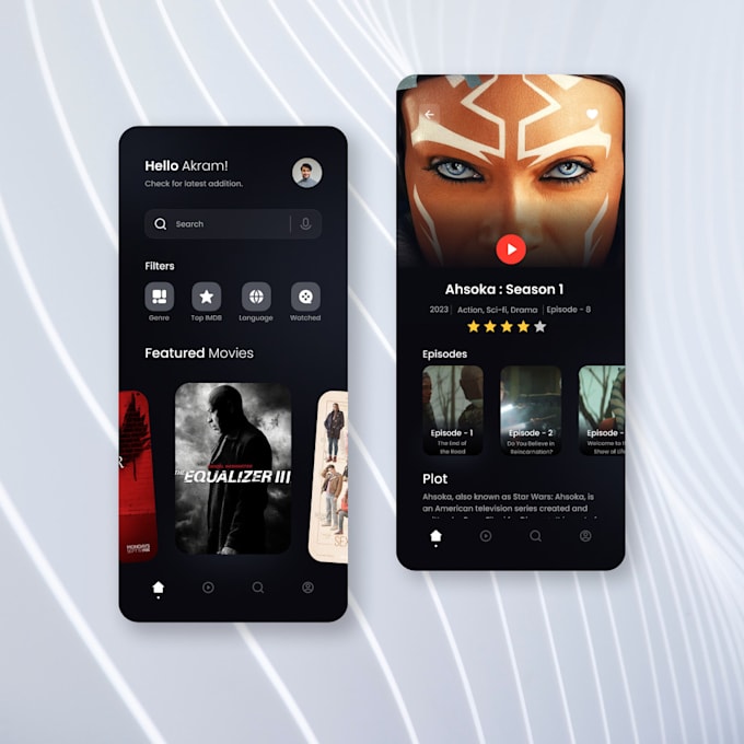 Make custom ui ux design solutions for your unique needs by Akramus ...