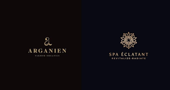 Create elegant cosmetic label beauty spa nail logo design by Samreen ...