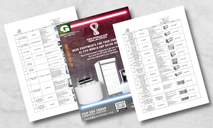 Make your brochures and or catalogues for you by Abbeylee1995 | Fiverr