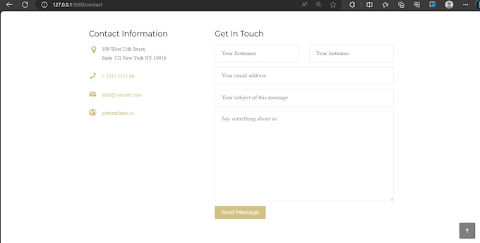 Build the backend for your application to perform crud operations and ...