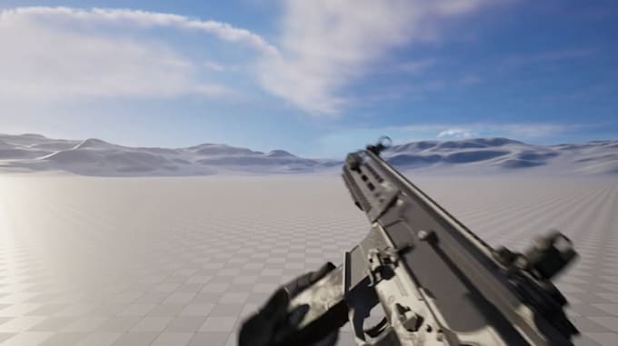 Realistic and render 3d fps animation 3d weapon animation 3d gun ...