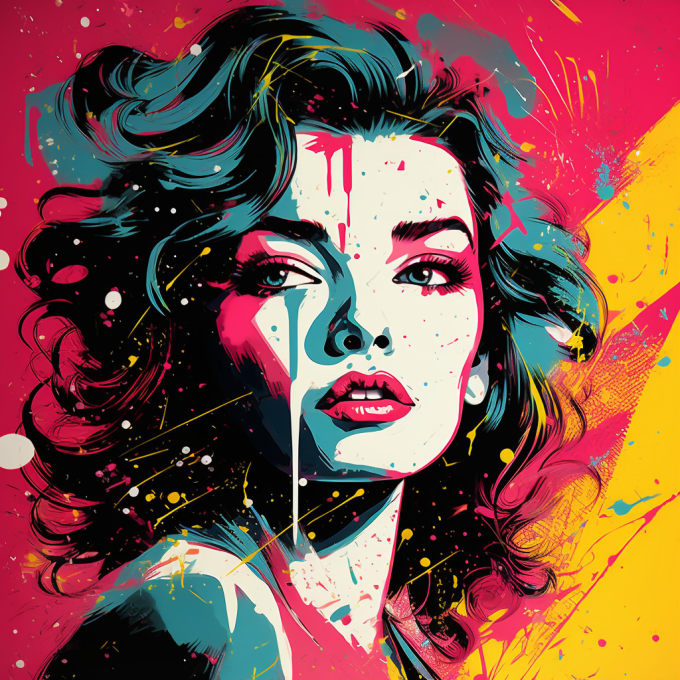 Nake A Retro Pop Art For You By Sreelypus Fiverr