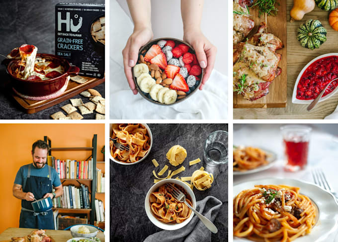 Create unique and engaging food photography by Oliviagird | Fiverr