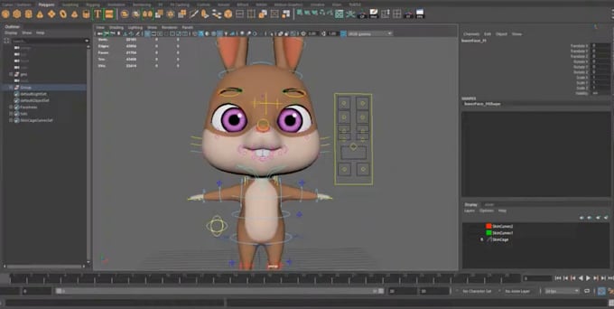 Modèle 3d, animer et gréer gréement de personnage 3d, rig nsfw, dessin ... Modèle 3d, animer et gréer gréement de personnage 3d, rig nsfw, dessin ...