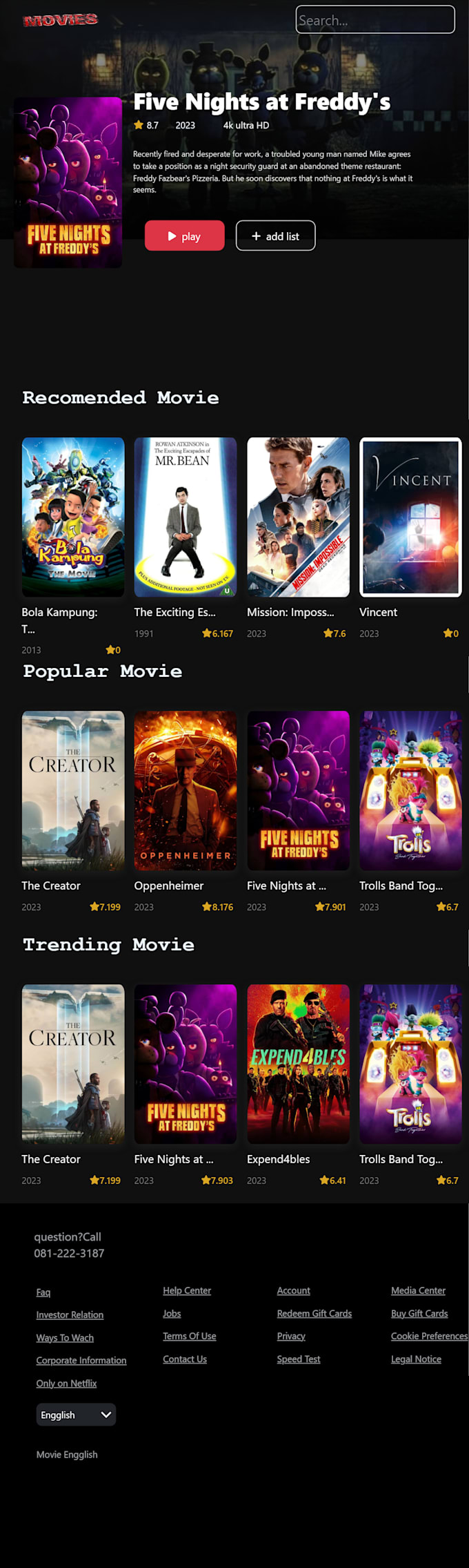 Convert figma to responsive html css bootstrap 5 by Abdulah_abid | Fiverr