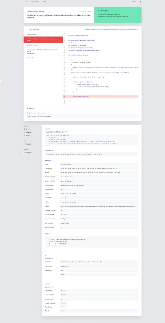 Solve php bugs, laravel errors and live server issues by ... Solve php bugs, laravel errors and live server issues by ...