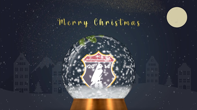 Create a christmas snow globe by Eusermedia | Fiverr
