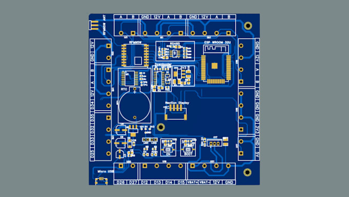 Provide professional pcb designs and 3d printable cases for production ...