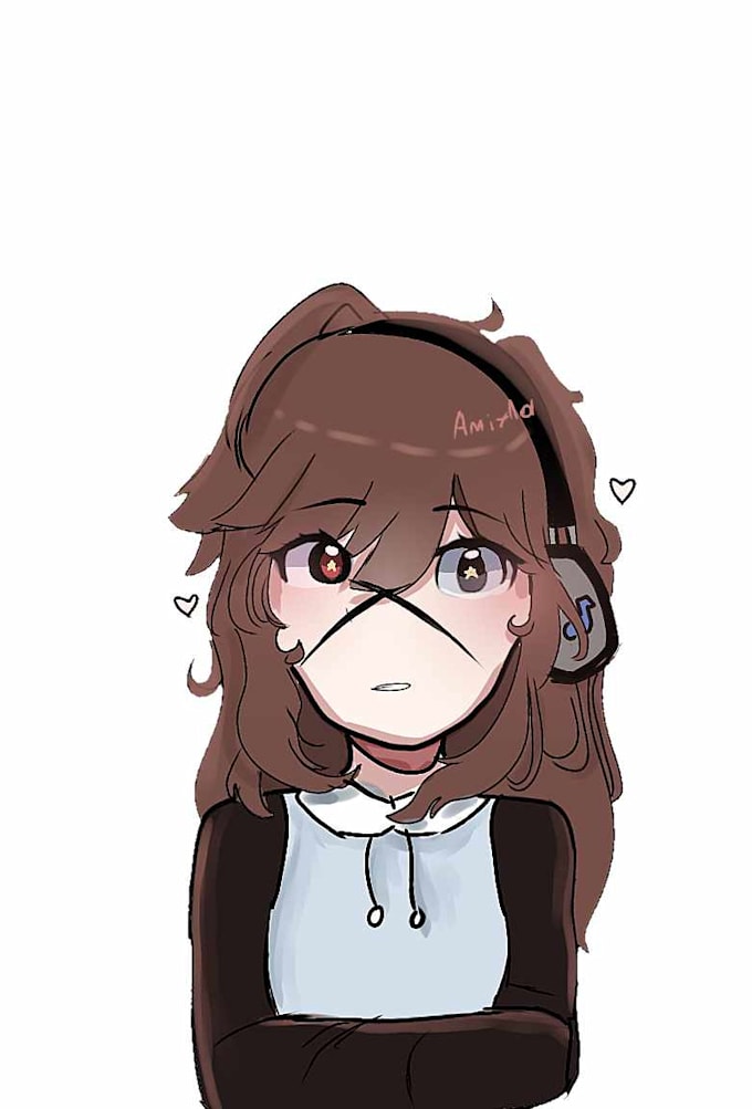 Draw your gacha oc by Amix1a | Fiverr